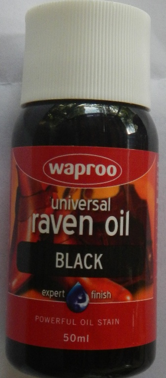"Waproo Raven Oil Leather Dye, Recolour of Shoes Bags Boots Belts"